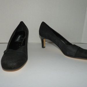Vaneli | Shoes | Vaneli Black Suede Heels | Poshmark
